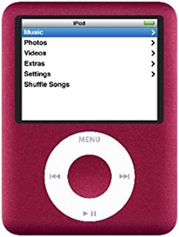 Apple iPod Nano Video 3rd Generation 8GB - Rojo, C - CeX (MX): - Comprar, Vender, Donar